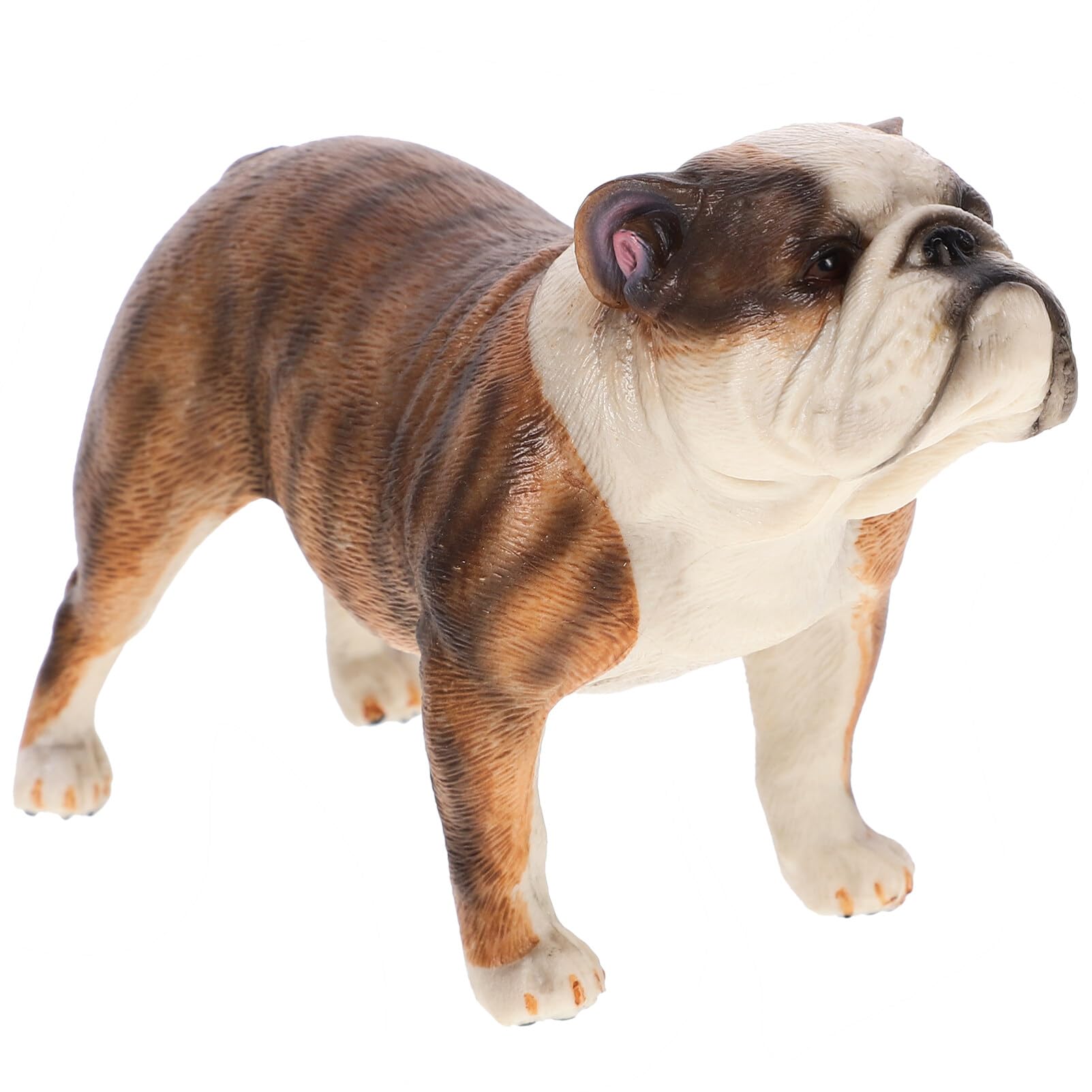 Amazon.com: Toyvian Realistic Bulldog Figurines, Mini Puppy Dog Statue ...