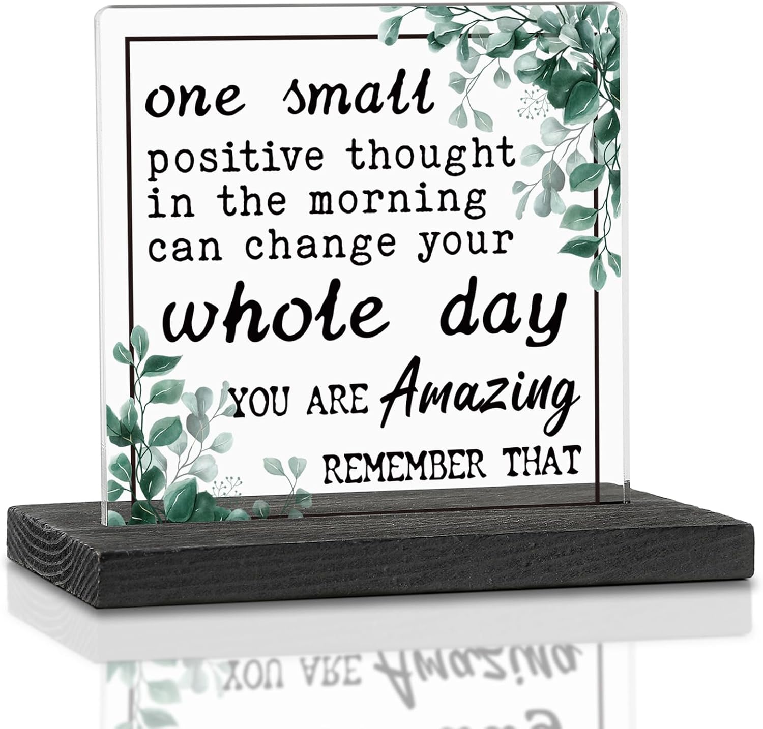 Amazon.com: "One Small Positive Thought In The Morning Can Change Your ...