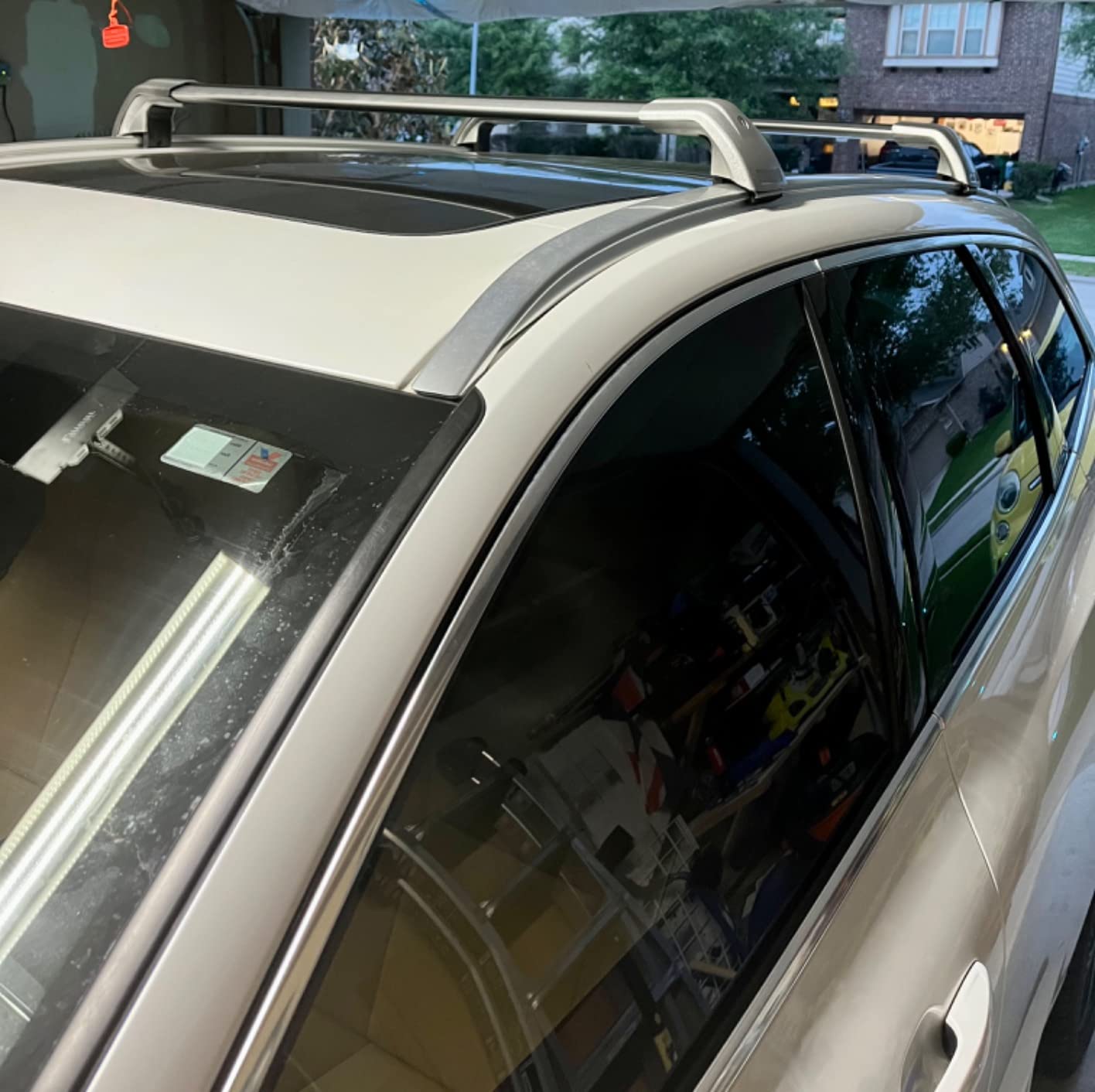 Amazon.com: MotorFansClub 2 x Roof Racks Cross Bars Fit for Volvo XC60 ...