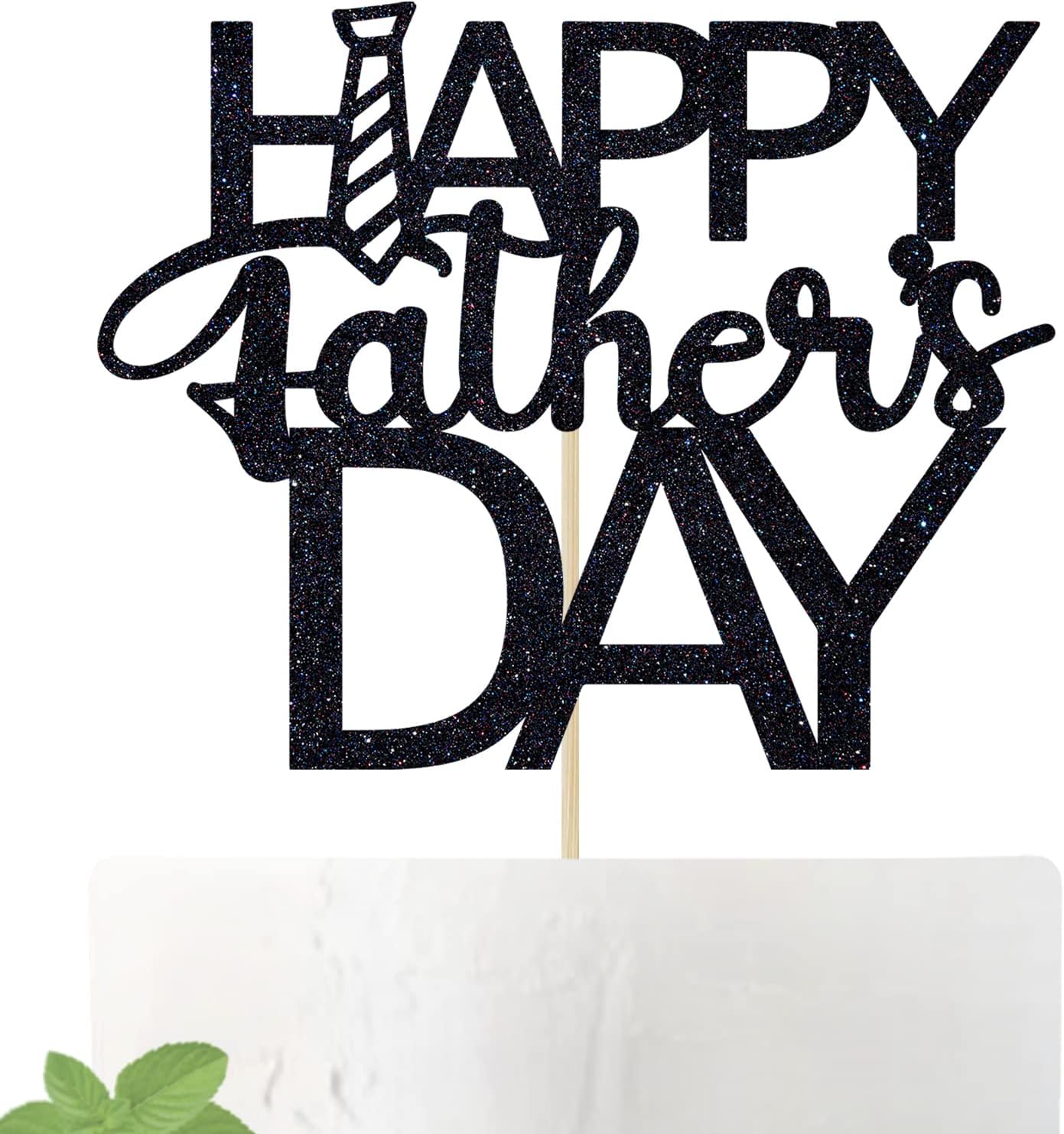 Amazon.com: Happy Father's Day Cake Topper, Best Dad Ever/Super Dad ...