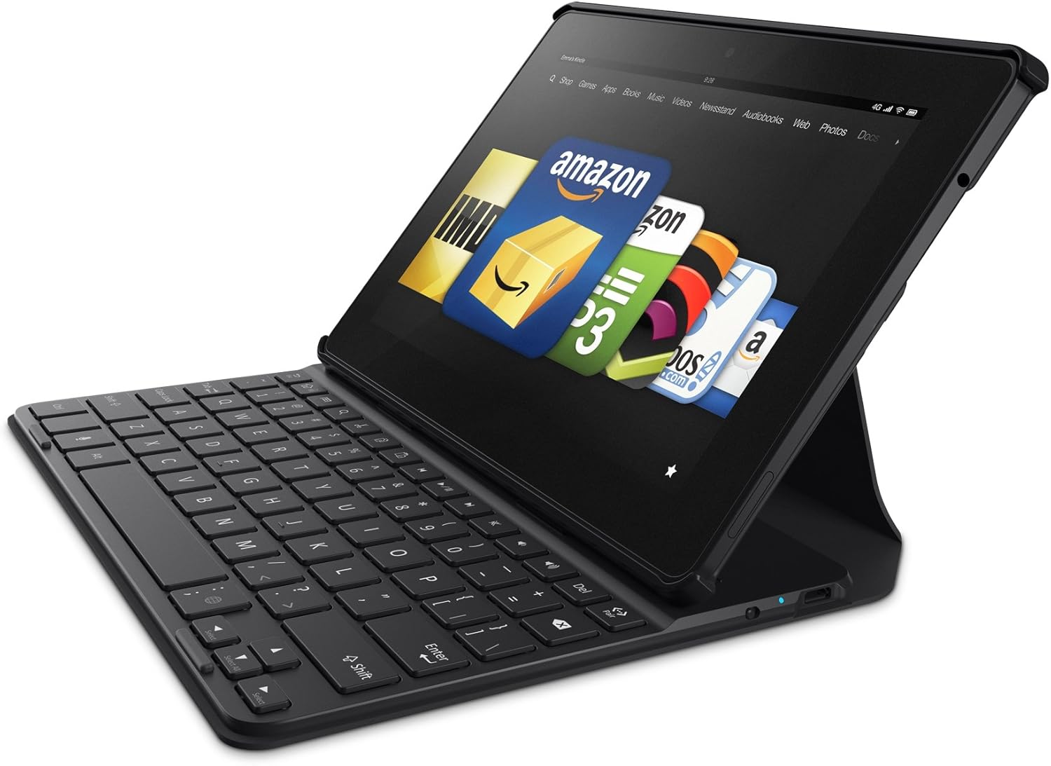 Amazon.com: Belkin Kindle Keyboard Case for Fire HDX 8.9 (will fit 3rd ...