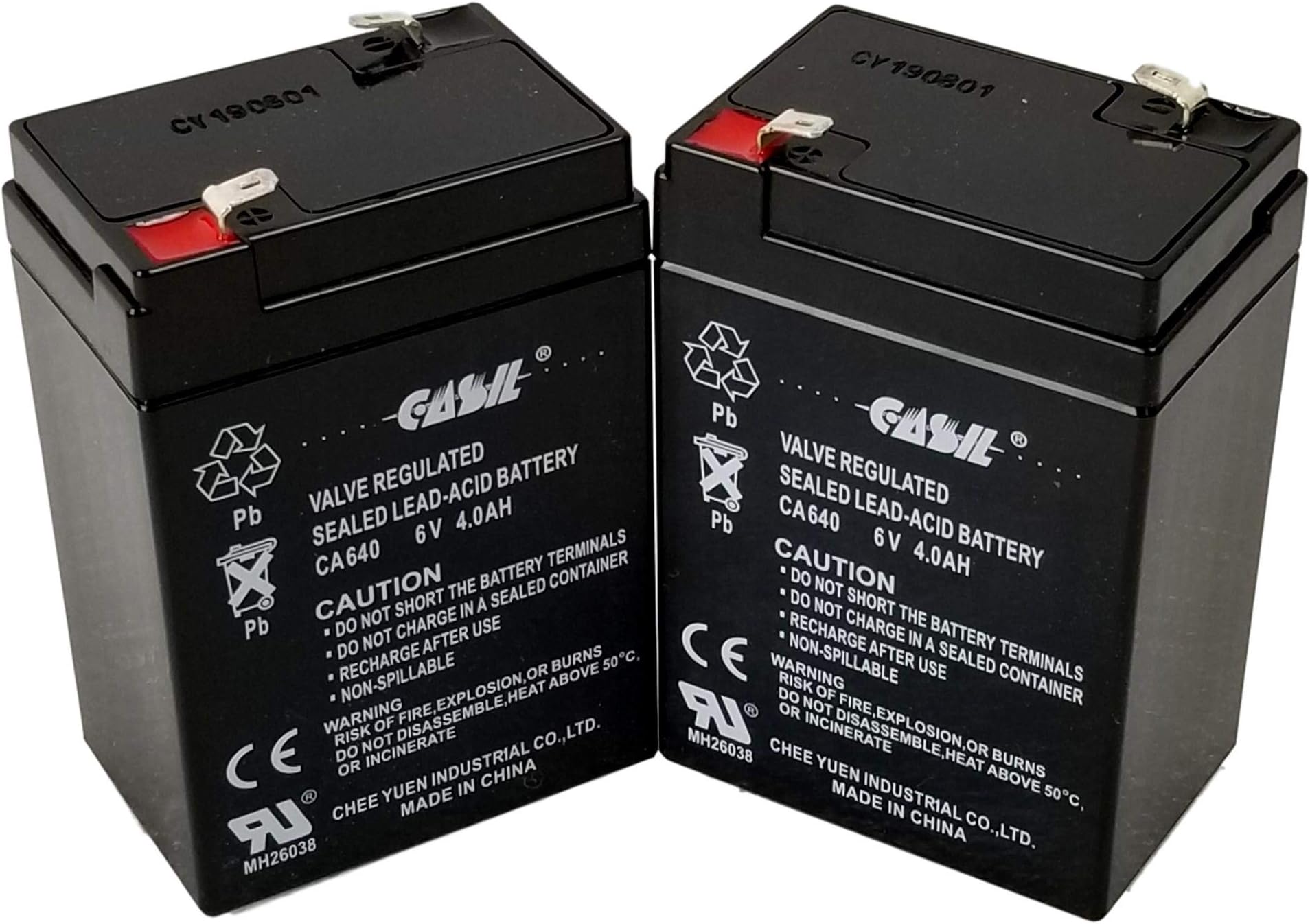 Amazon.com: Casil 6V Battery Compatible with Power Wheels and Moultrie ...