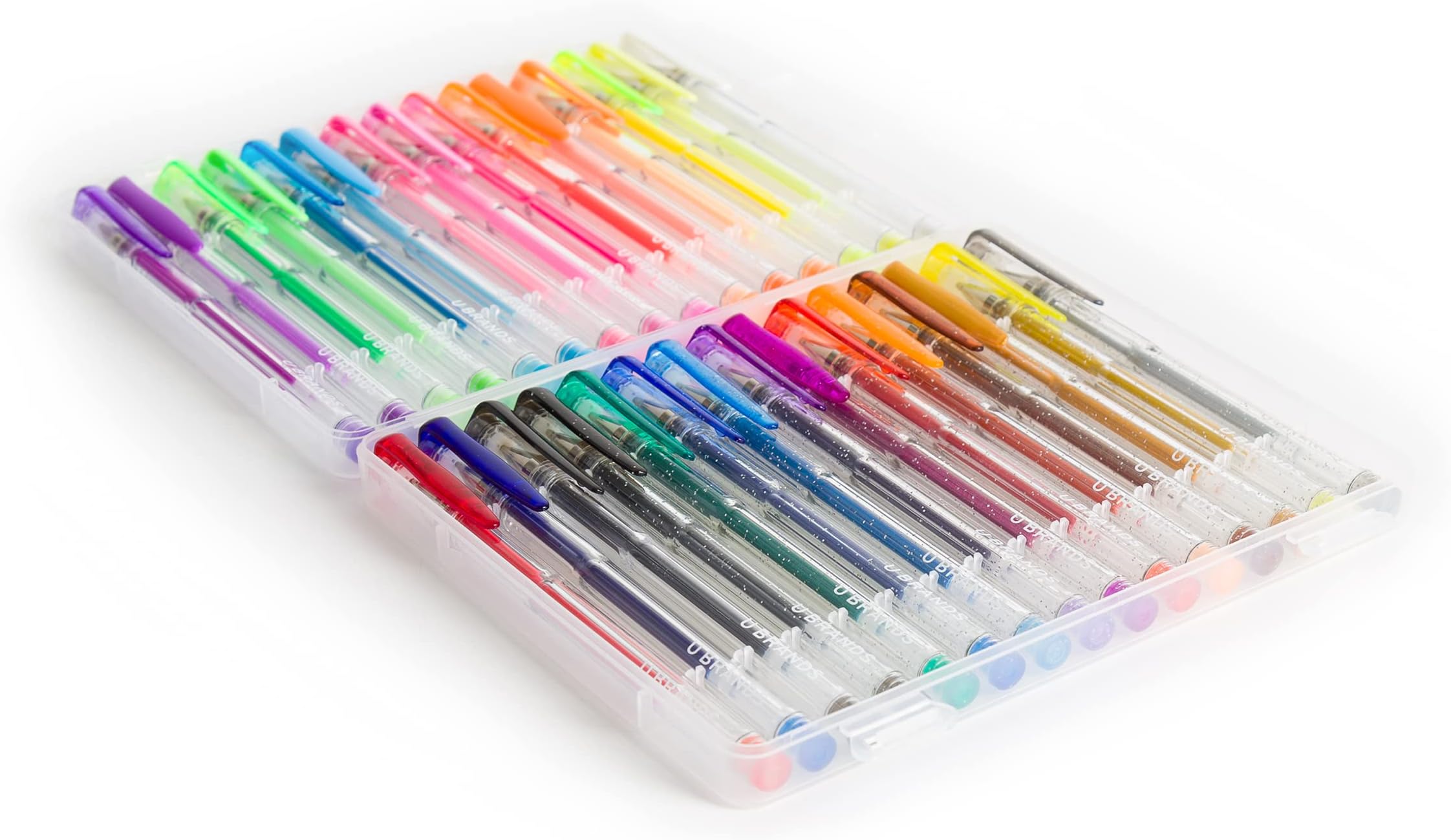 Amazon.com: U Brands Assorted Colored Gel Pens, Glitter, Neon, Pastel ...