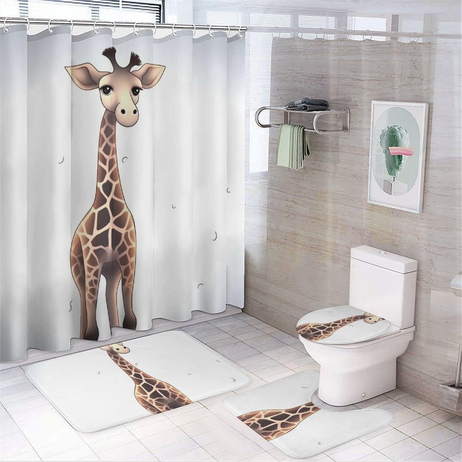 Giraffe Bathroom Accessories George Home Yellow Giraffe Cotton Bath