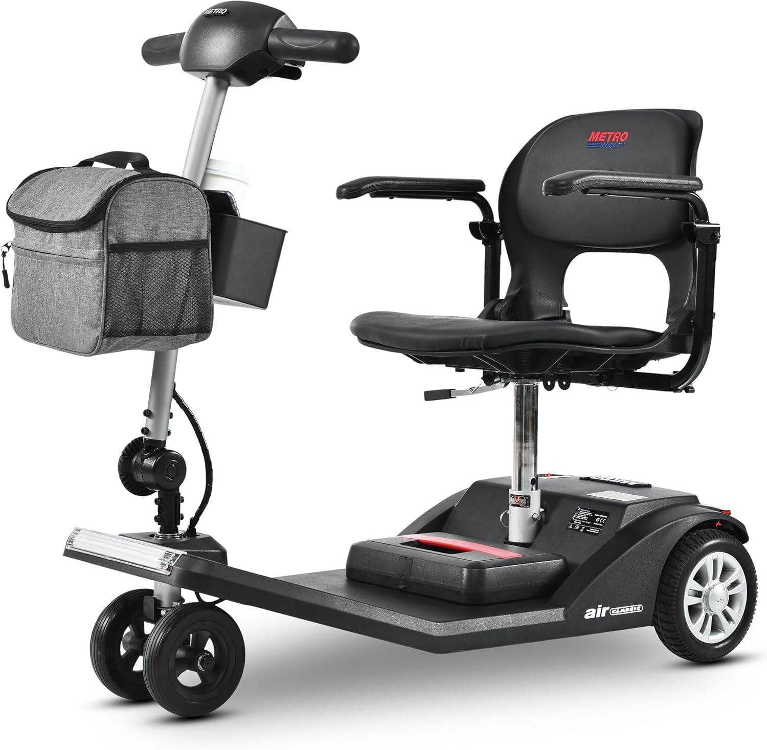 Amazon.com: Super Lightweight Folding Electric Scooter 3-Wheel Foldable ...