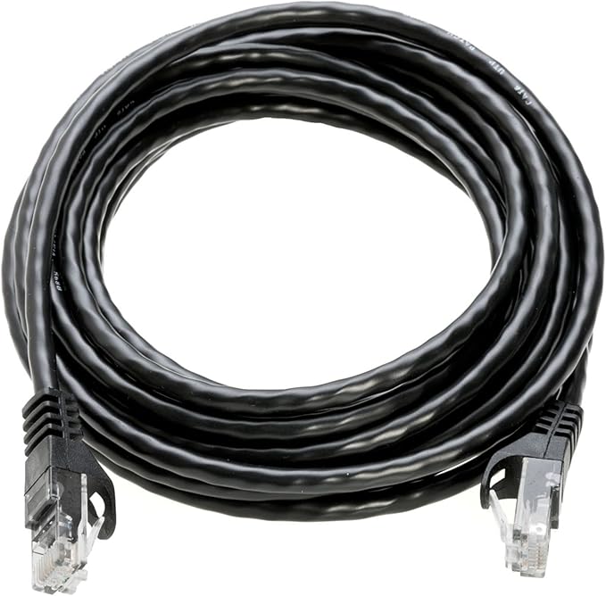 Amazon.com: Cables Direct Online 15ft Black Cat5e Ethernet Network ...