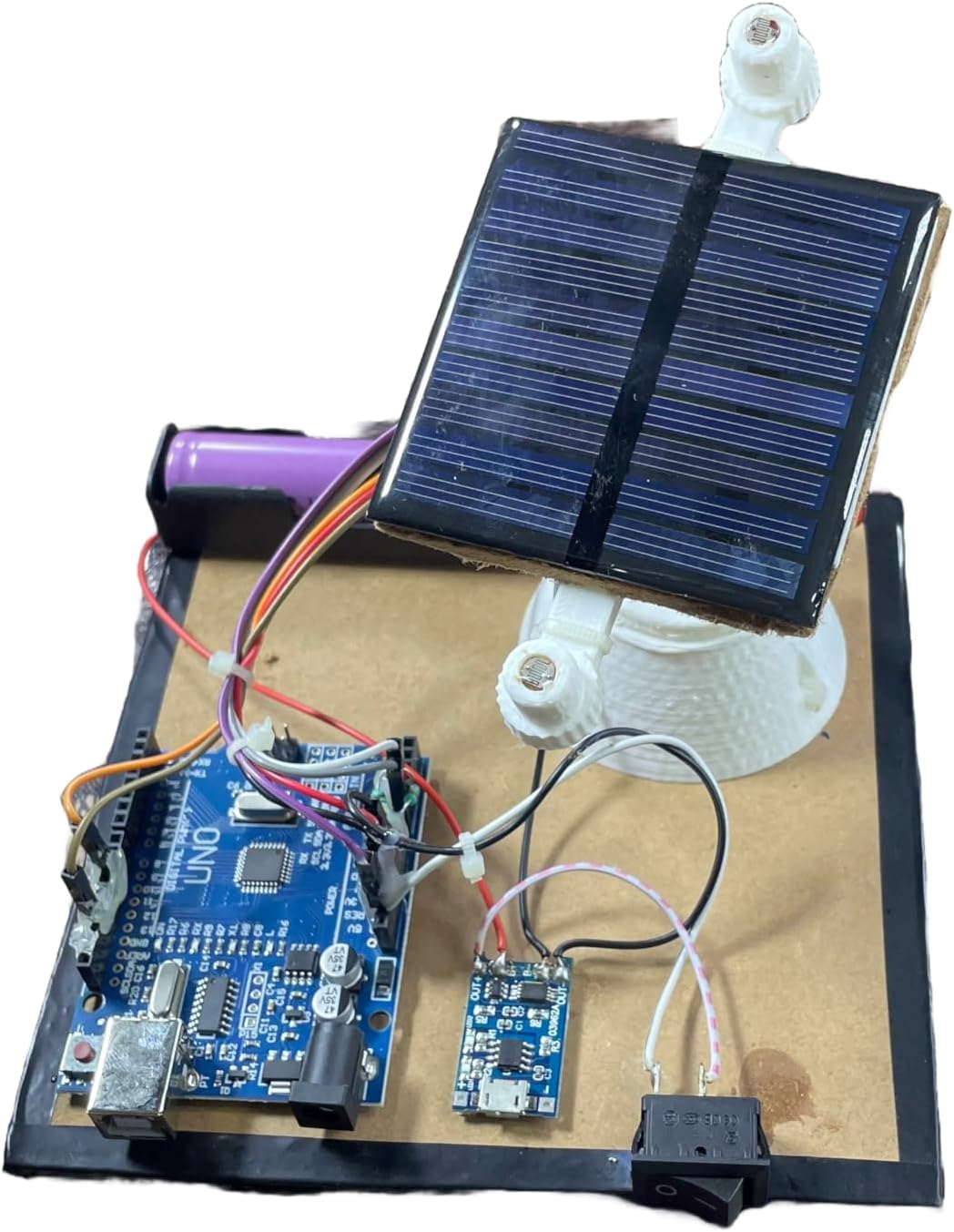 Automatic Solar Tracker Single Axis Engineering Projects (Simple ...