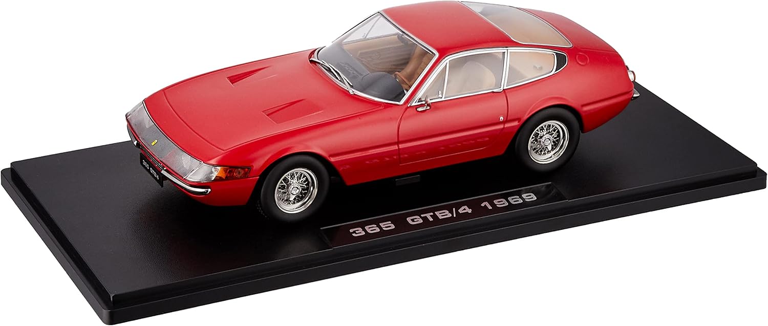 Amazon | KK scale 1/18 フェラーリ 365 GTB Daytona Serie 1 1969 red 完成品 ...