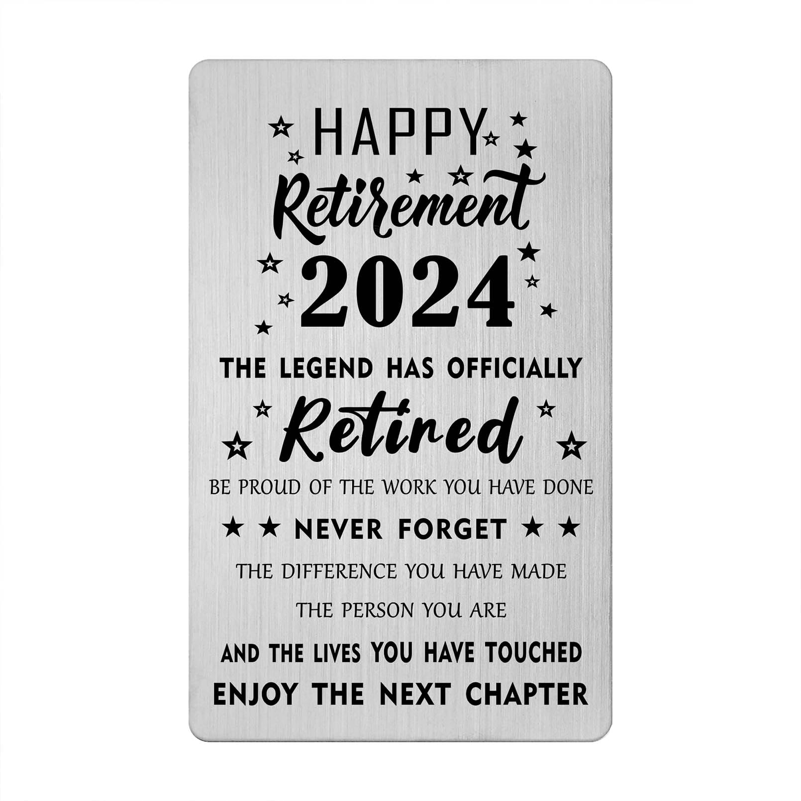 Amazon.com : Gezxin Happy Retirement Card 2024- the Legend has Retired ...