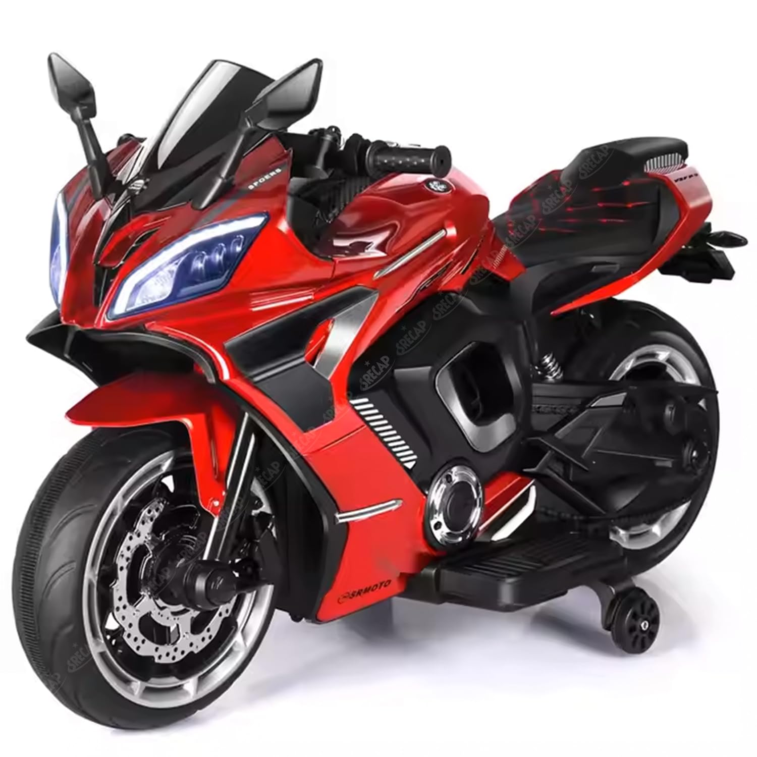 Buy SRECAP Rechargeable Battery Operated Sports 2 Seater Bike for Kids ...