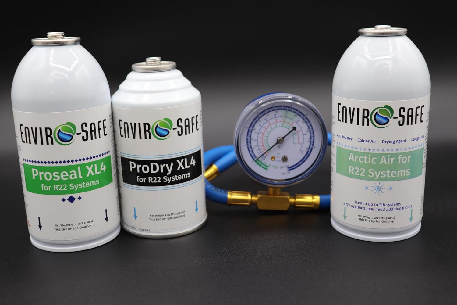 Amazon.com: ENVIRO-SAFE Arctic Air for R22 Systems, Proseal XL4, Prodry ...