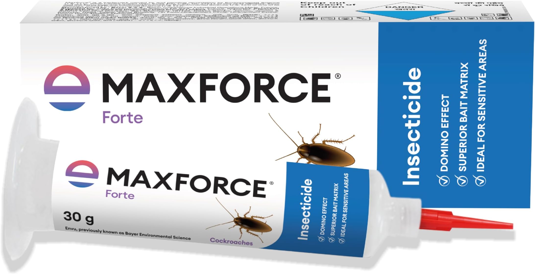 Maxforce Forte 30gm Cockroach Gel for Professional Pest Control | Anti ...