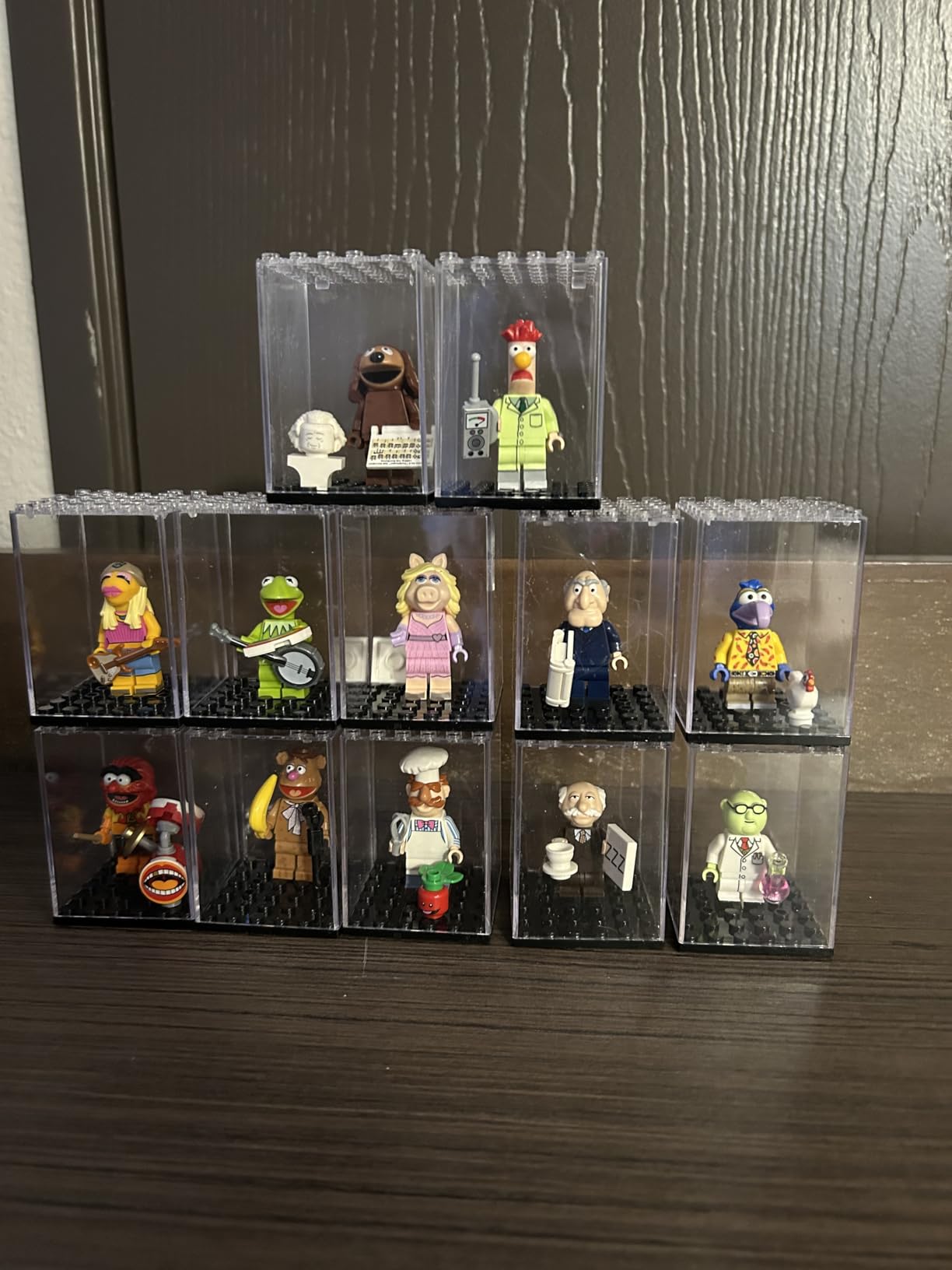 Amazon.com: WETANBR Small Display Case Compatible with Mini-Figures ...