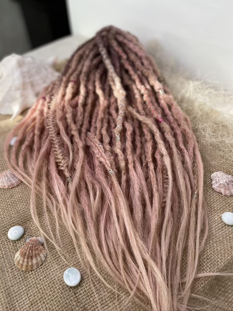 Buy Synthetic Crochet Dreads — Tree Roots, Pink Dreads, Synthetic ...