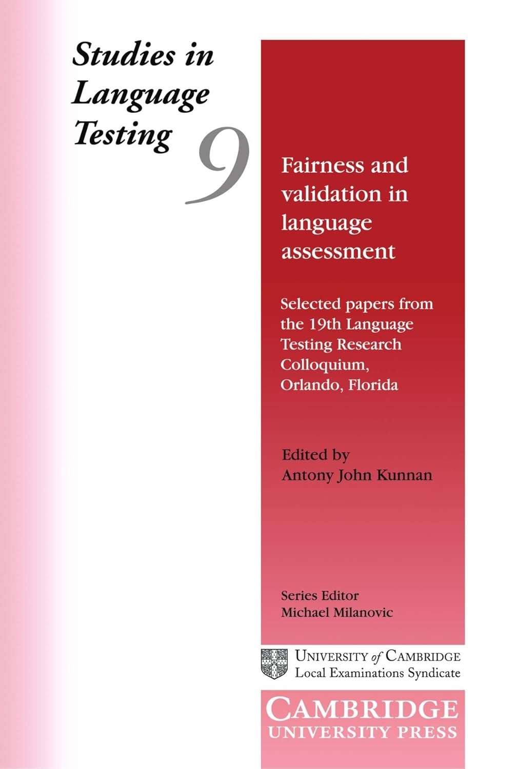 Amazon.com: Studies in Language Testing 9: Fairness and Validation in ...
