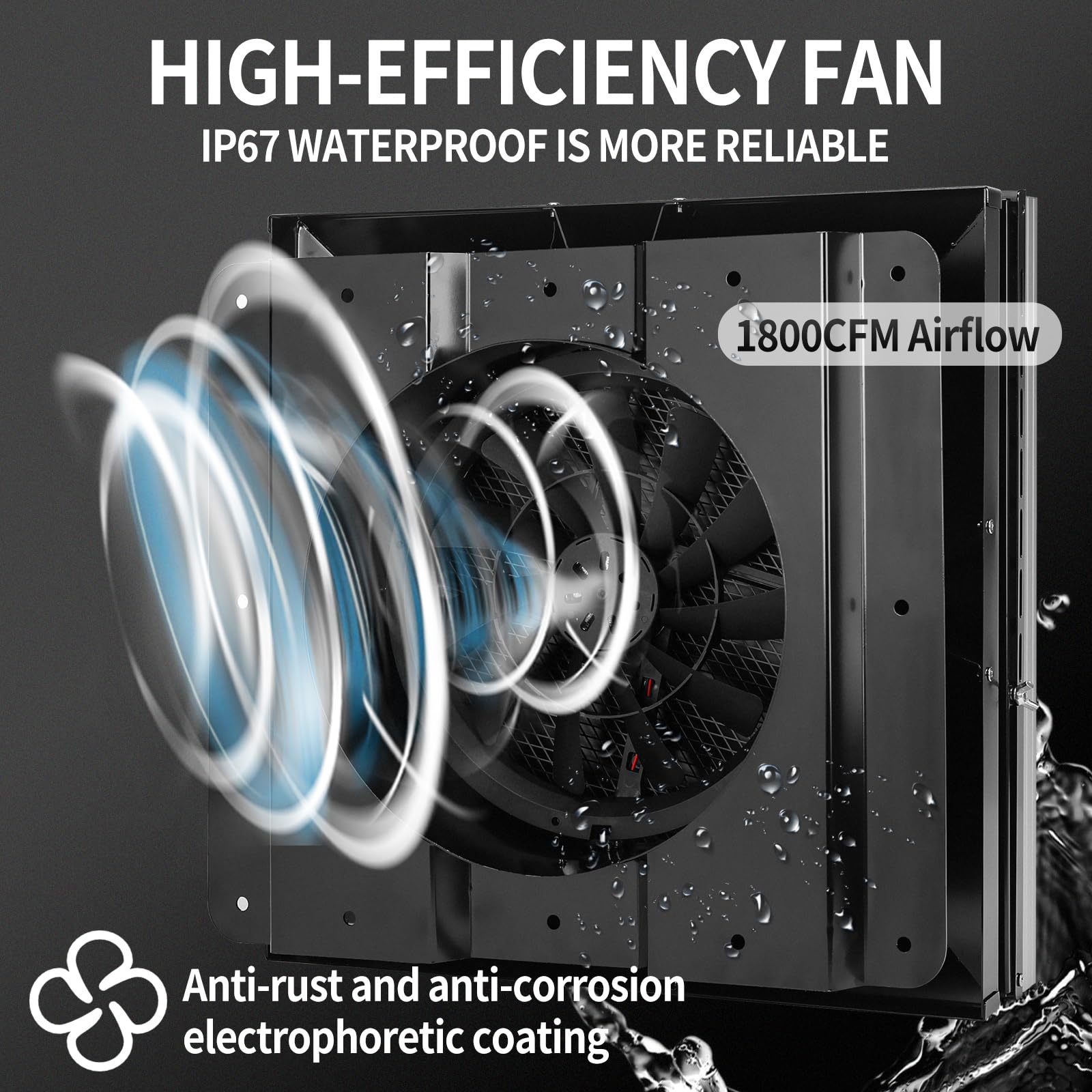 Snapklik.com : Solar Roof Fan For 35”Ribbed Conex Shipping Container