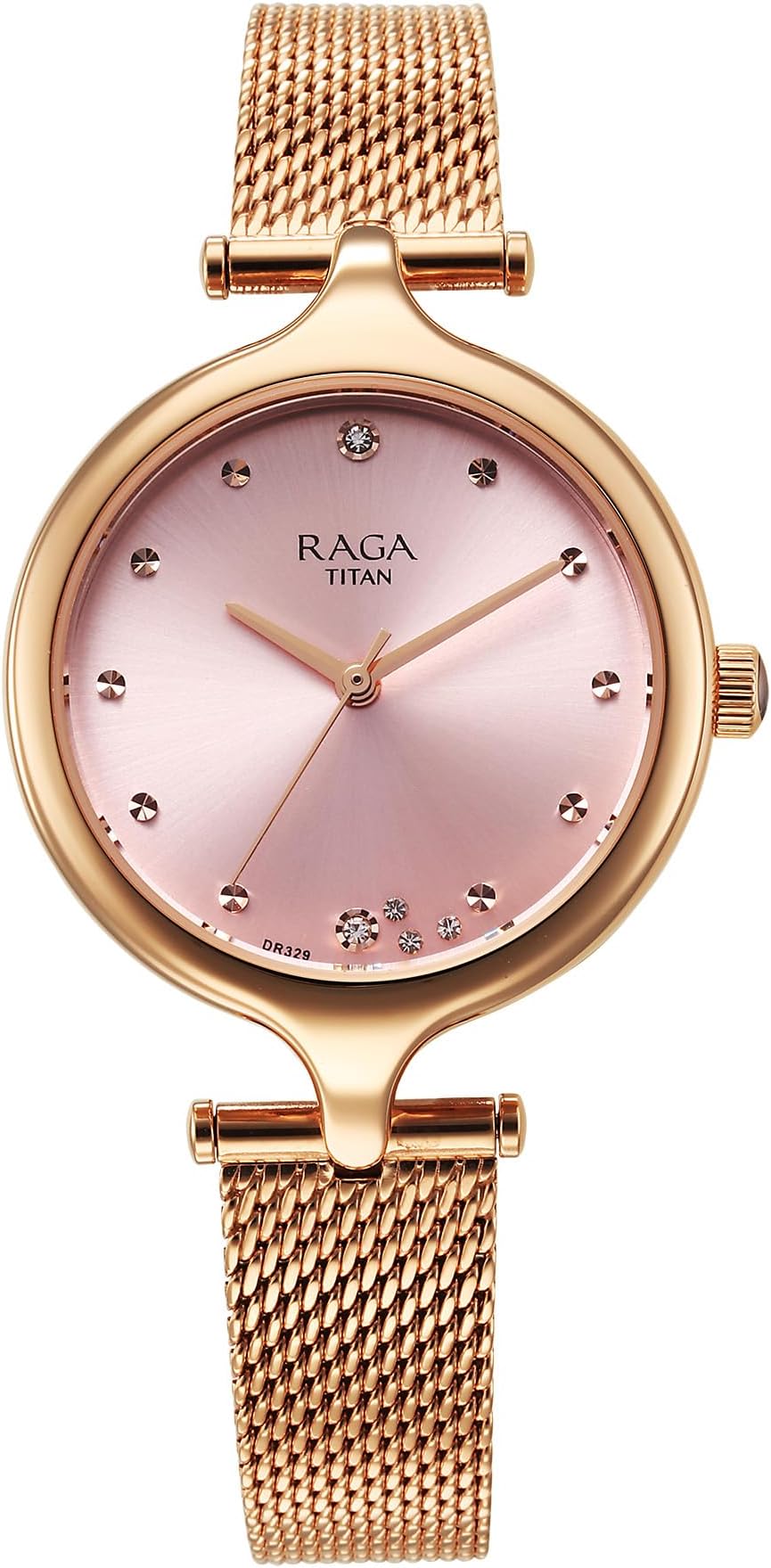 Titan Raga Showstopper 2.0 Quartz Pink Dial Analog Watch for Women ...