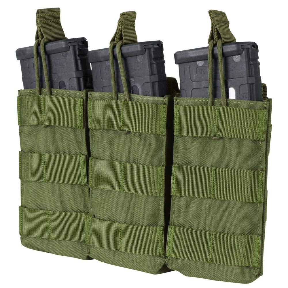 Snapklik.com : Condor Triple M4/M16 Open Top Mag Pouch