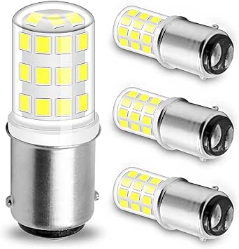 Amazon.com: BROLSKUN 12V BA15D LED Bulb RV Camper Light Bulbs 1076 1142 ...