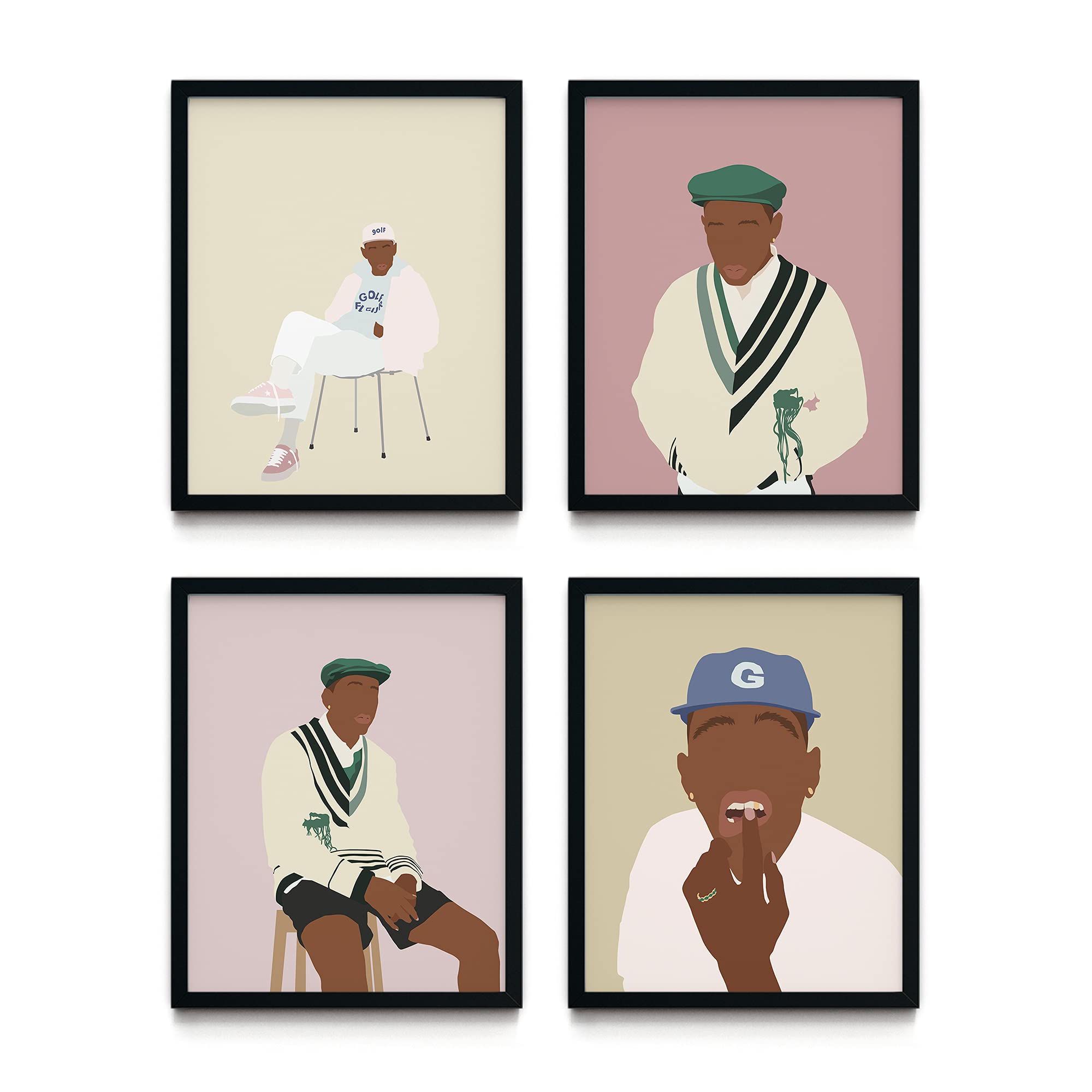 Tyler The Creator Posters 8 X 10 Set Of 4 | Desertcart Israel
