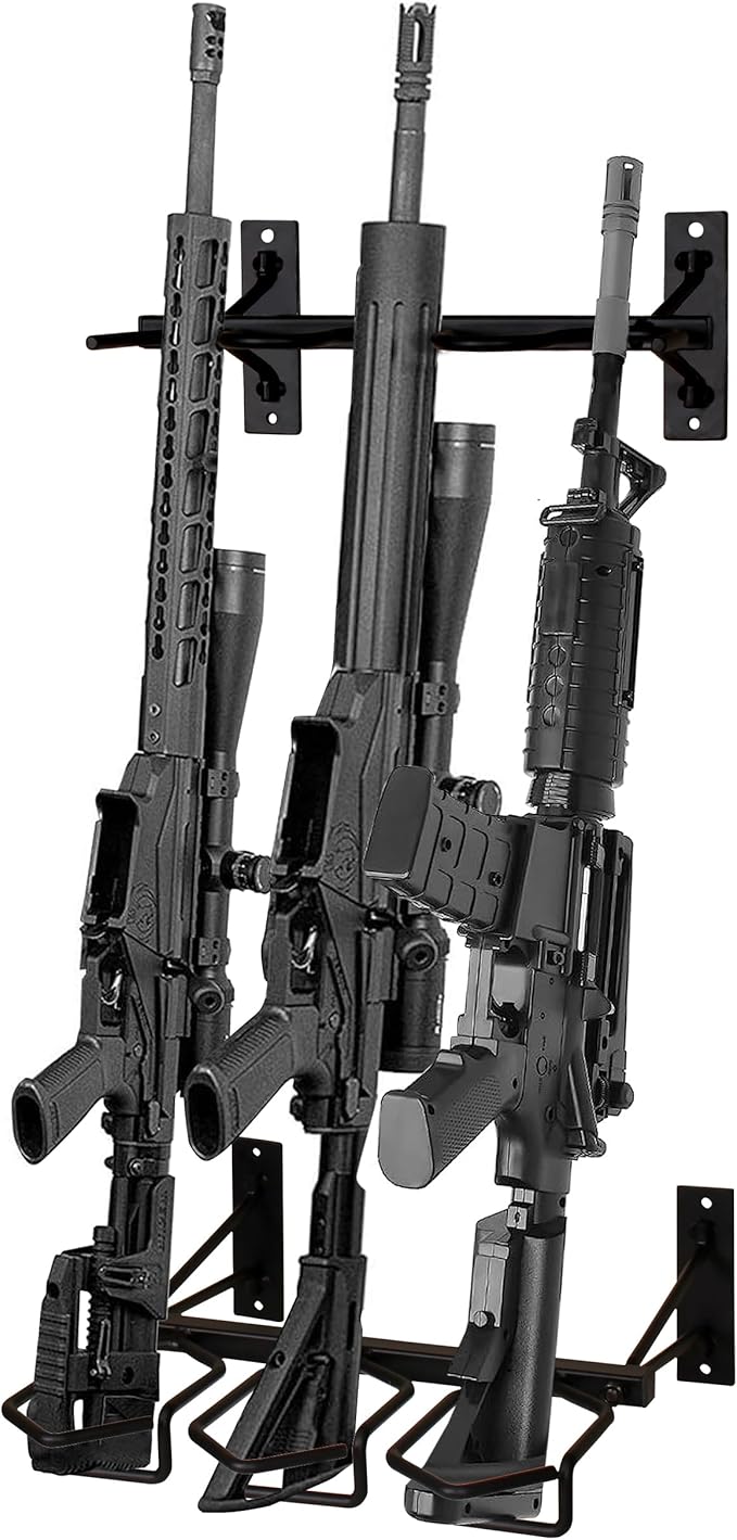 Amazon.com: Coadura Gun Racks for Wall - Heavy Duty Gun Rack Wall Mount ...