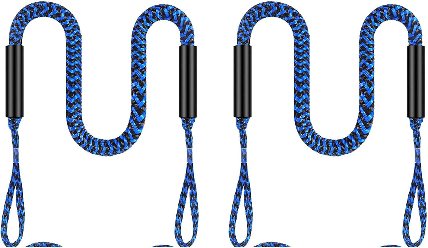 Amazon.com: Boat Bungee Dock Lines, 4 Feet Stretches to 6 Feet Mooring ...