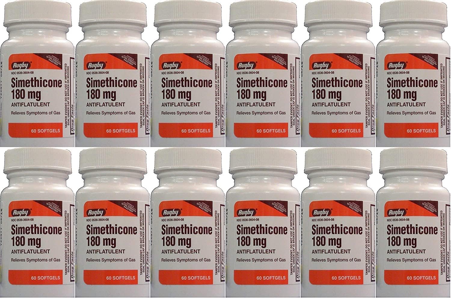 Amazon.com: Simethicone 180mg Softgels Anti-Gas Generic for Phazyme ...