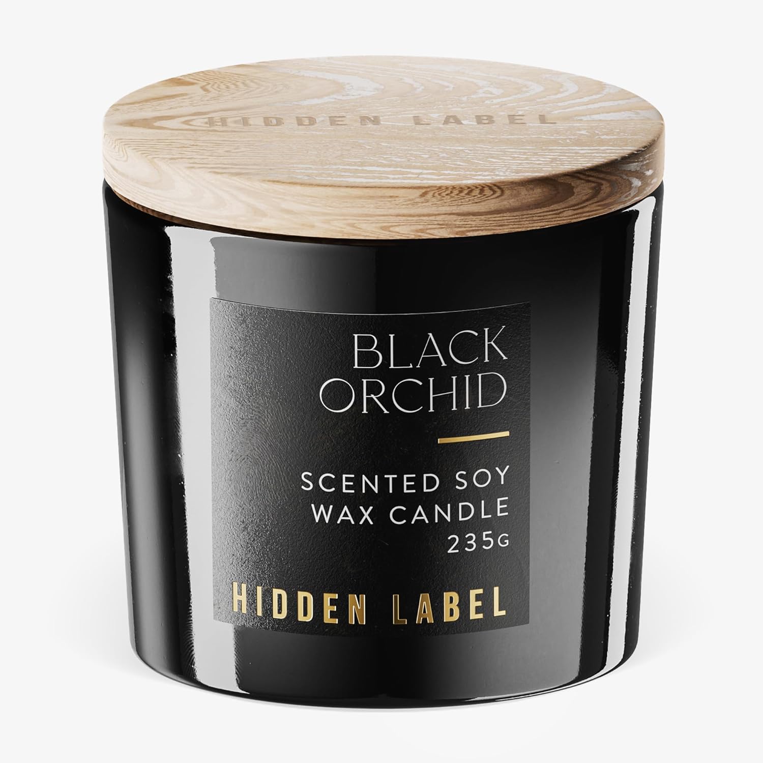 Amazon.com: Hidden Label Black Orchid Scented Candle, 100% Cotton Lead ...