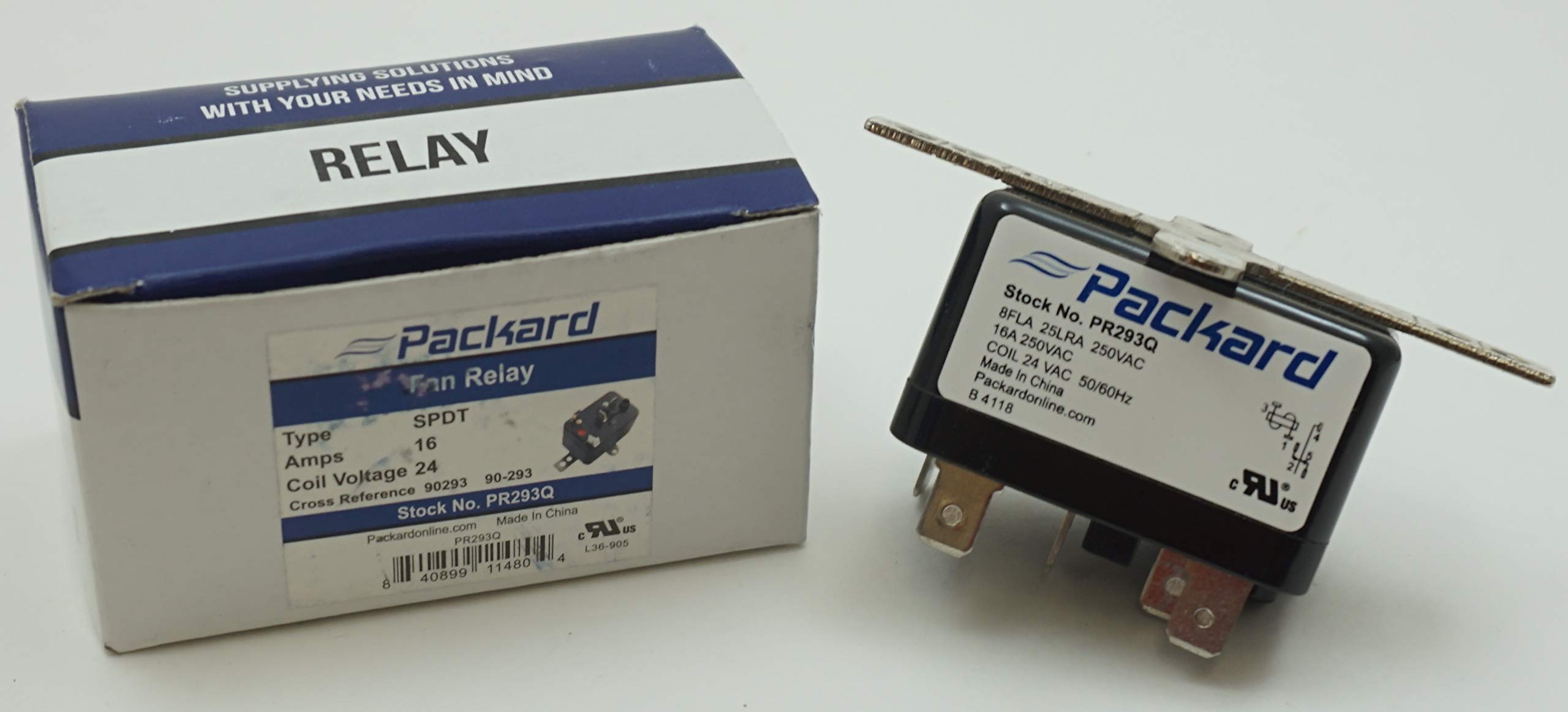 Packard Fan Relay SPDT 24 VAC by Packard: Amazon.com: Tools & Home ...
