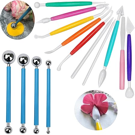 8 Pieces Cake Modelling Utensils, Fondant Sculpture Modelling Tools ...