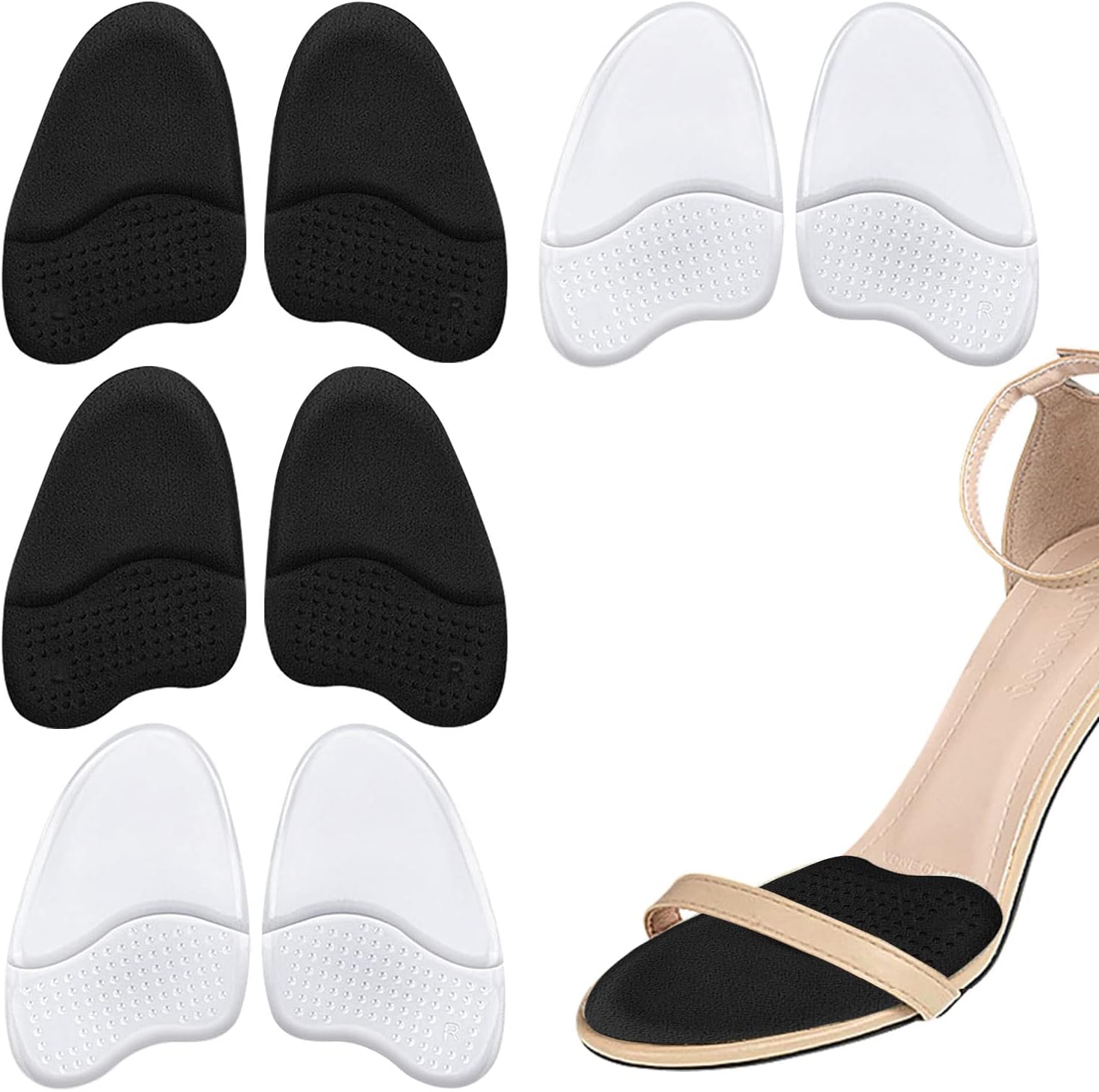 Amazon.com: Metatarsal Pads, Ball of Foot Cushions for Women High Heel ...