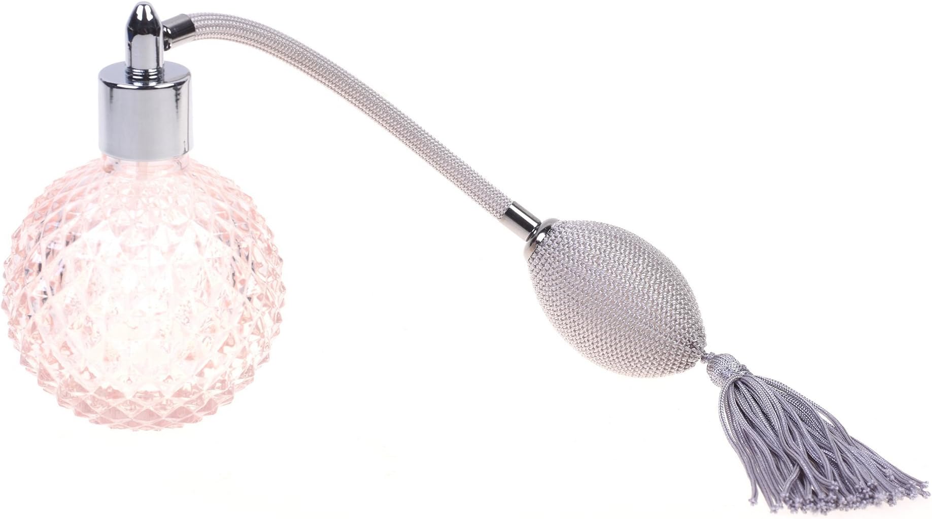 Amazon.com: Lamoutor Vintage Perfume Spray Bottle 100ml Pink Vintage ...