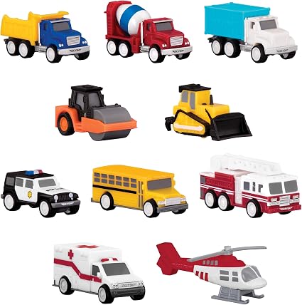 Amazon.com: Driven by Battat – Toy Car Set – Miniature Cars – Toy ...