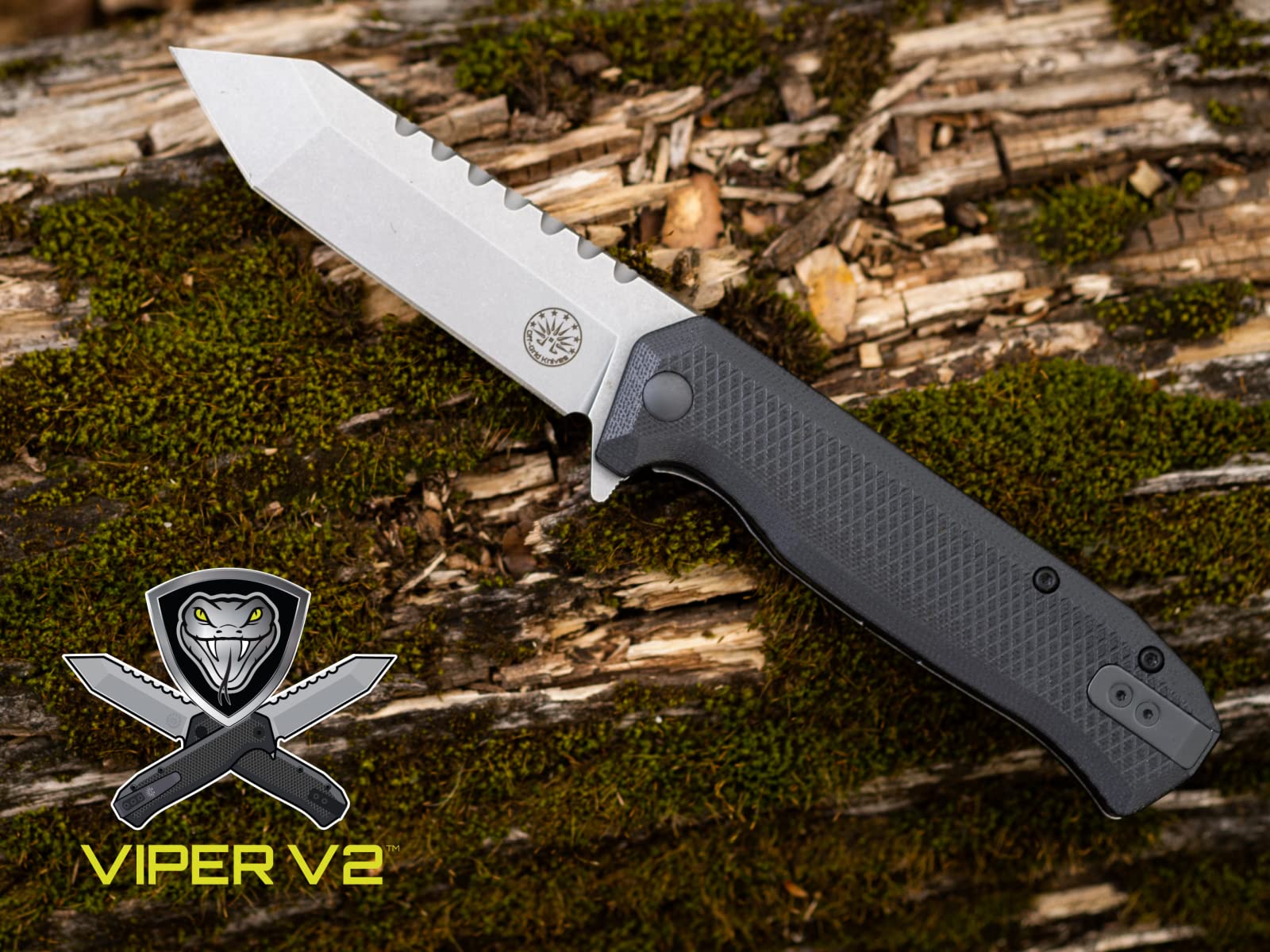 Snapklik.com : Off-Grid Knives - Viper V2 with154CM Steel Tanto Blade ...