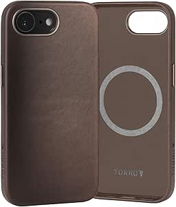 Amazon.com: TORRO Case Compatible with iPhone 16e (2025 – 6.1”) – Premium Leather MagSafe ...