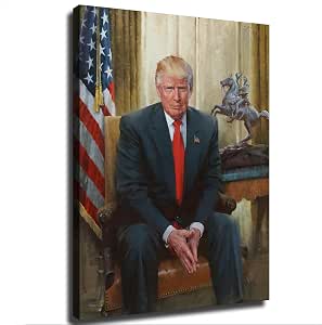 Amazon.com: Former US President Donald Trump Posters Modern Aesthetic ...