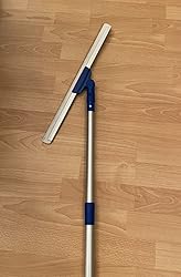 Amazon.com: Floor & Window Professional 180° Rotatable Squeegee Scrubber with 56" Adjustable ...
