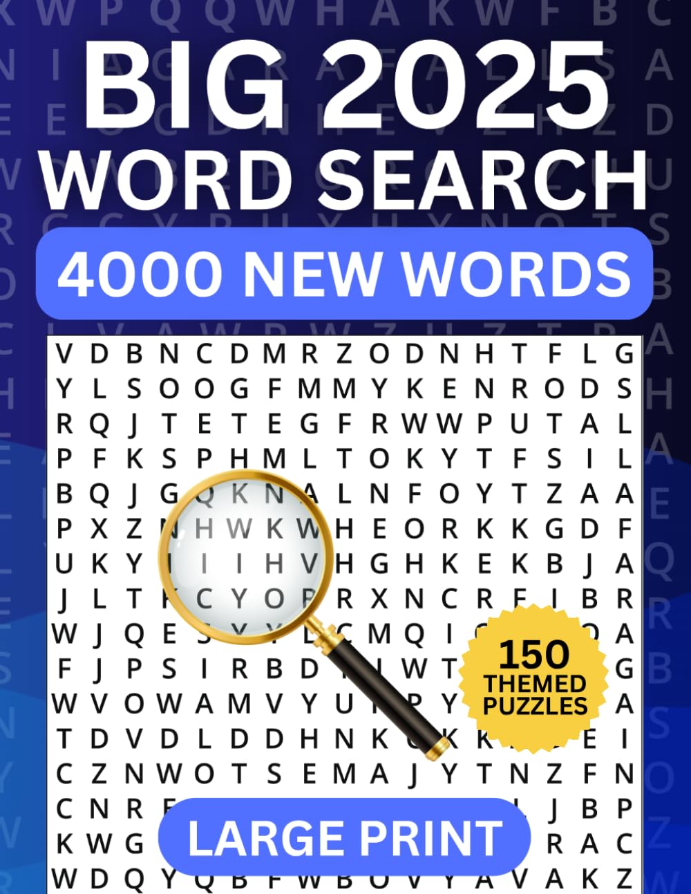 Amazon.com: Big Word Search: 4000 Word, Large Print, 150 Themed Puzzles ...