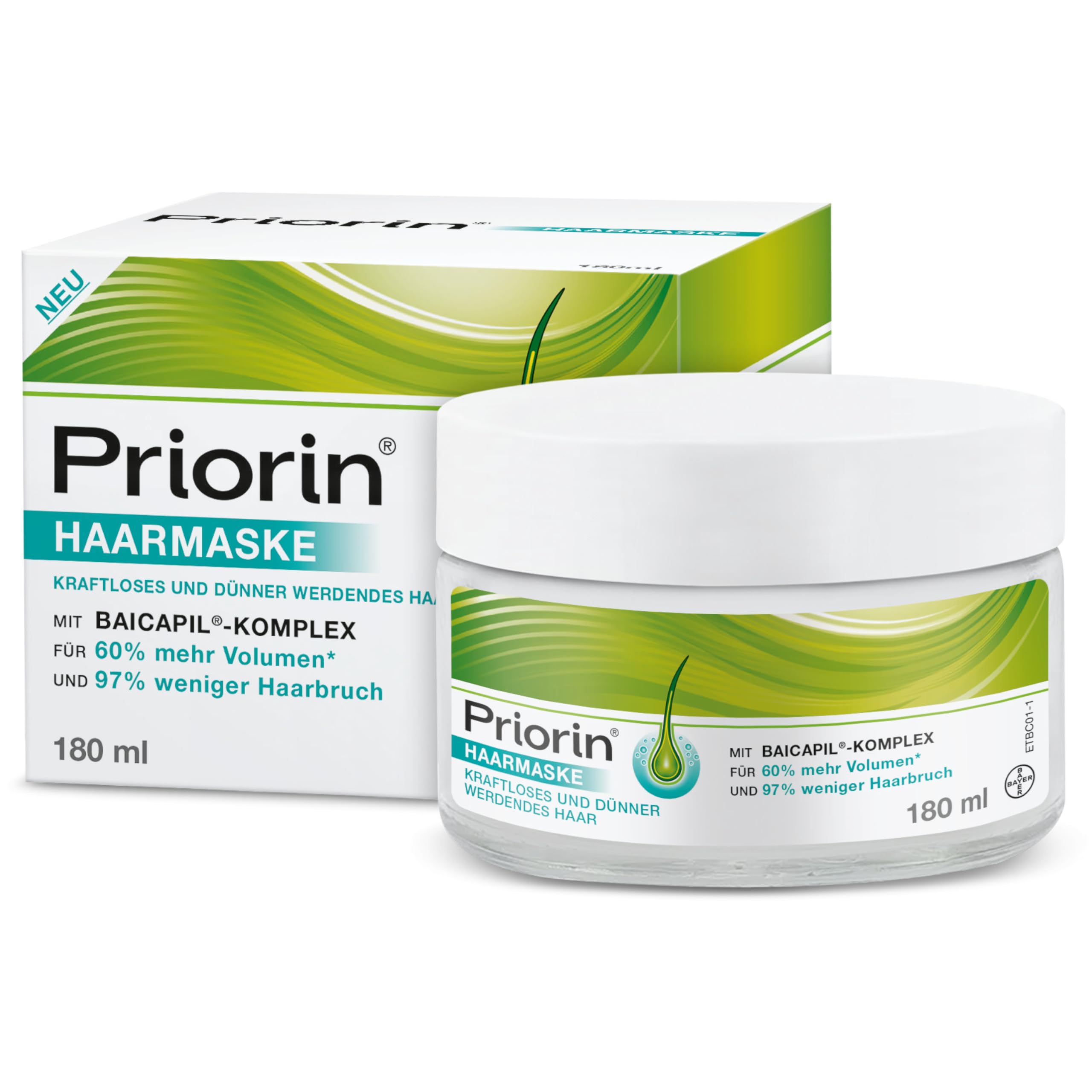 Priorin Haarmaske - Haarkur für kraftloses und brüchiges Haar ...