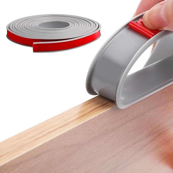 SONEER U-Shape Furniture Edge Banding, Self Adhesive Edging Strip ...