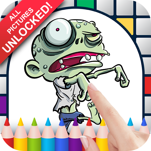 Zombies Color by Number - Pixel Art Game - App on Amazon Appstore