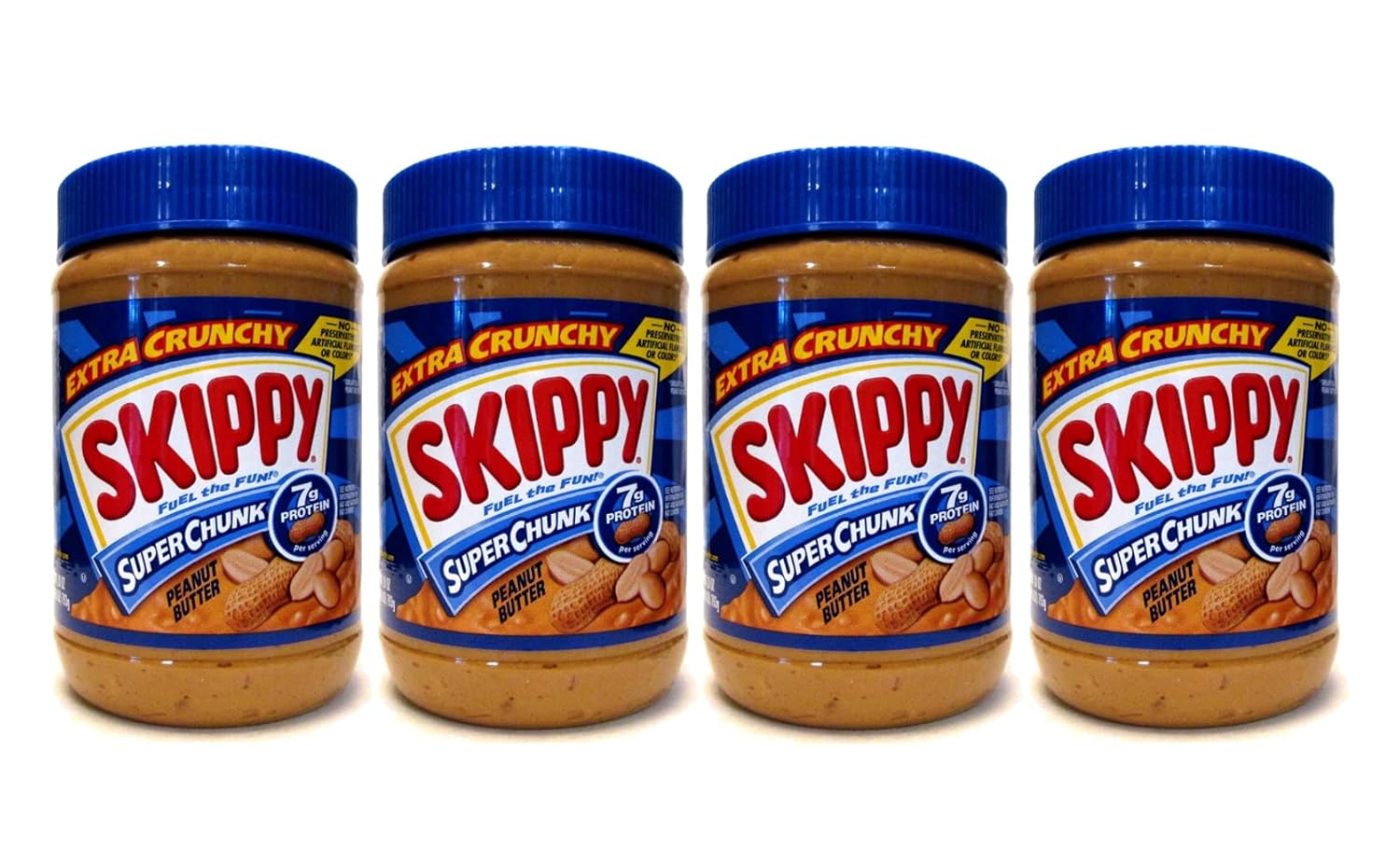 Amazon.com : Skippy Extra Crunchy Super Chunk Peanut Butter : Grocery ...
