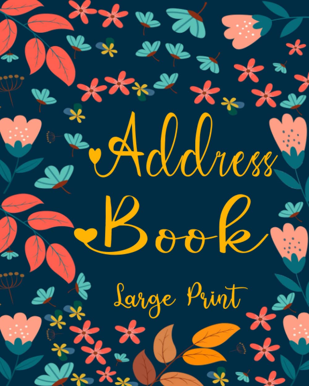 Address Book: Large Print With Tabs, Large Print Telephone Address Book ...