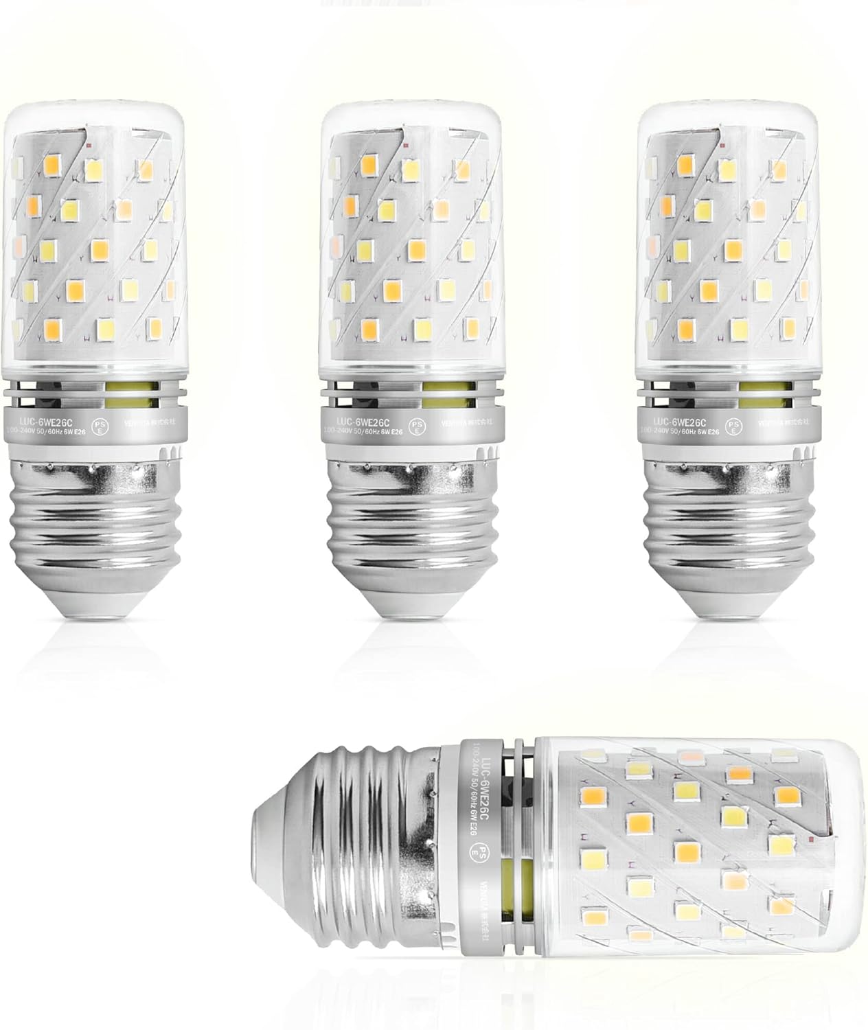 Amazon.co.jp: VENTOTA LED電球 E26 40w 調光 調色 リモコン付き 直径30mm 昼光色 昼白色 電球色 500lm 常夜灯 広配光 高輝度 高演色 タイプ ...