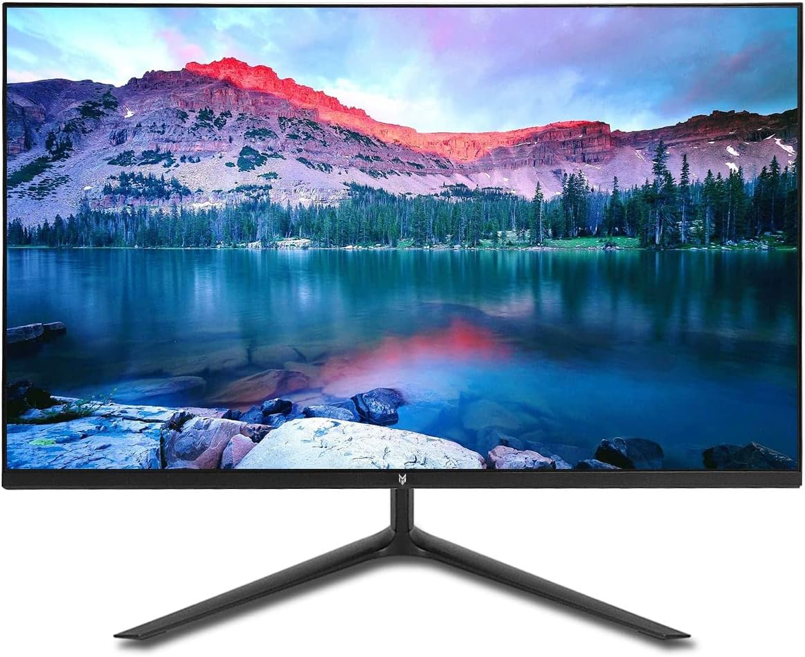 Maxesla 24 Inch Monitor 75Hz Full HD (1920 x 1080) Gaming Computer ...