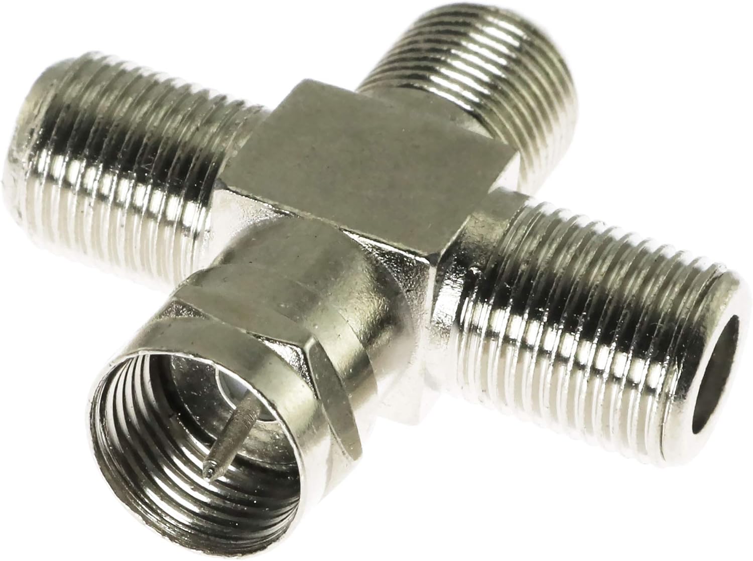 Amazon.com: E-outstanding 3 Way Splitter Combiner 1PC RG6 Male to 3 ...