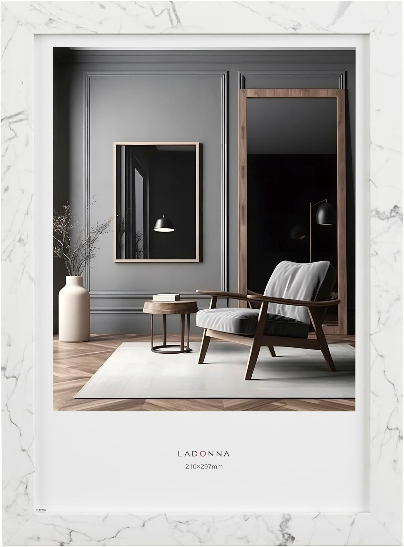 Amazon.co.jp: ラドンナ AVANTI フォトフレーム WH A4サイズ SF19-A4-WH : ホーム＆キッチン