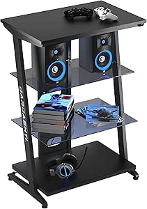 Amazon.com: Atlantic Dardashti 4-Tier Gaming Shelf Console Storage ...