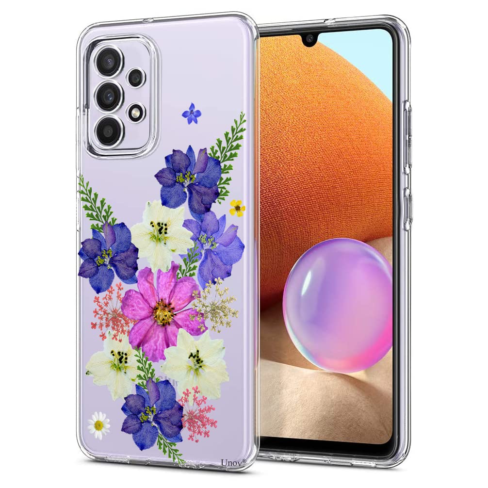 Amazon.com: Unov Case Compatible with Samsung Galaxy A32 5G Clear with ...