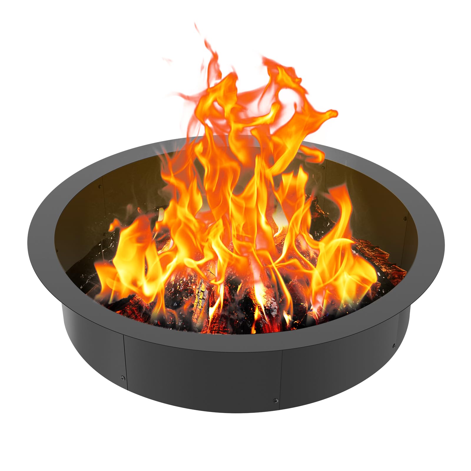 Amazon.com: VEVOR Fire Pit Ring, 40-Inch Outer/36-Inch Inner Diameter ...